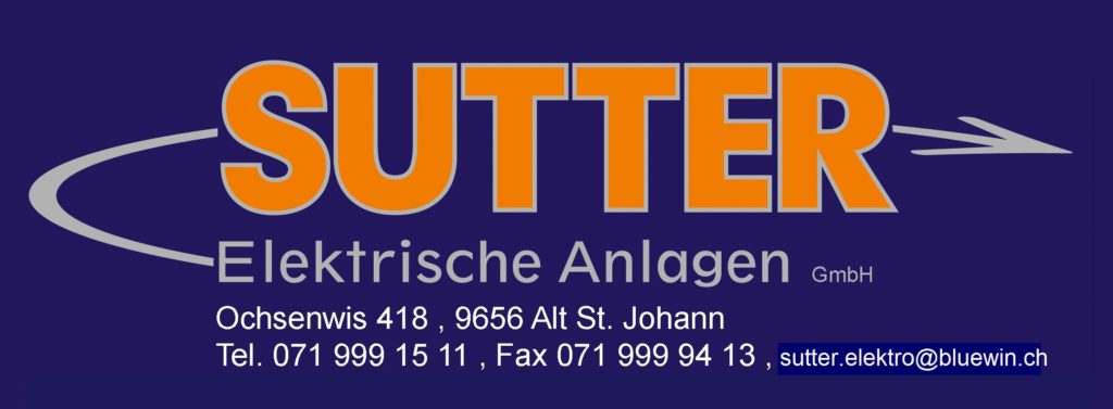 Sutter Elektrische Anlagen GmbH, 9656 Alt St.Johann – Cadec AG
